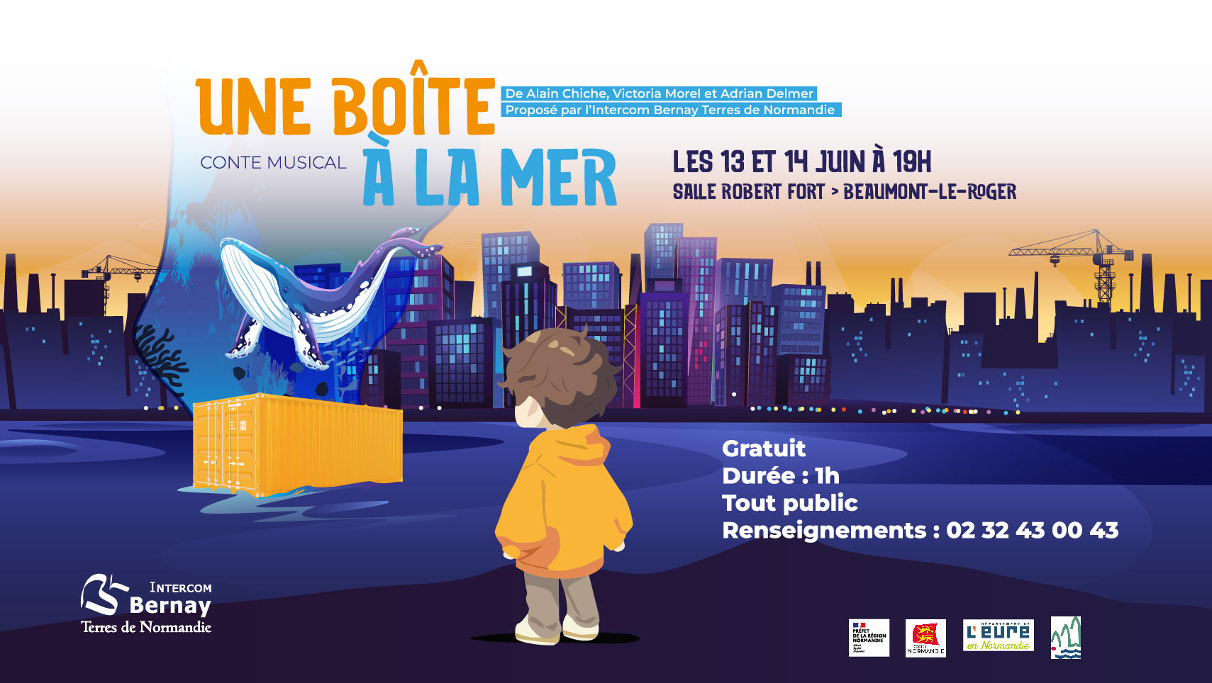 UNE BOÎTE A LA MER - CONTE MUSICAL - Mairie de Beaumont Le Roger